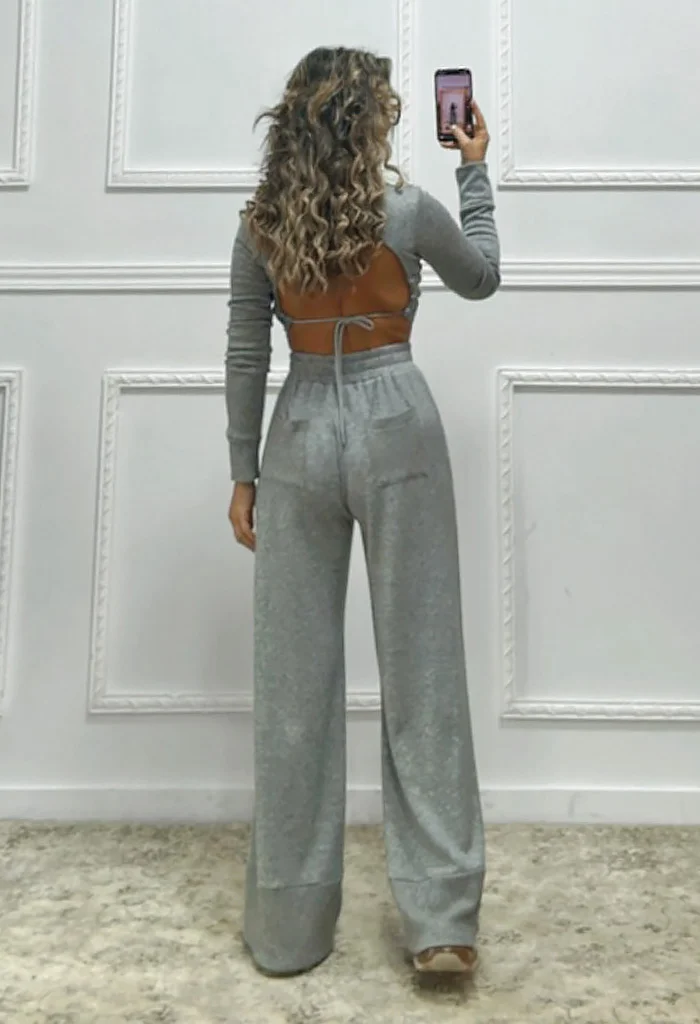 Κοντό τοπ με ανοιχτή πλάτη - Μπλούζες Sofi Accessories Thiva