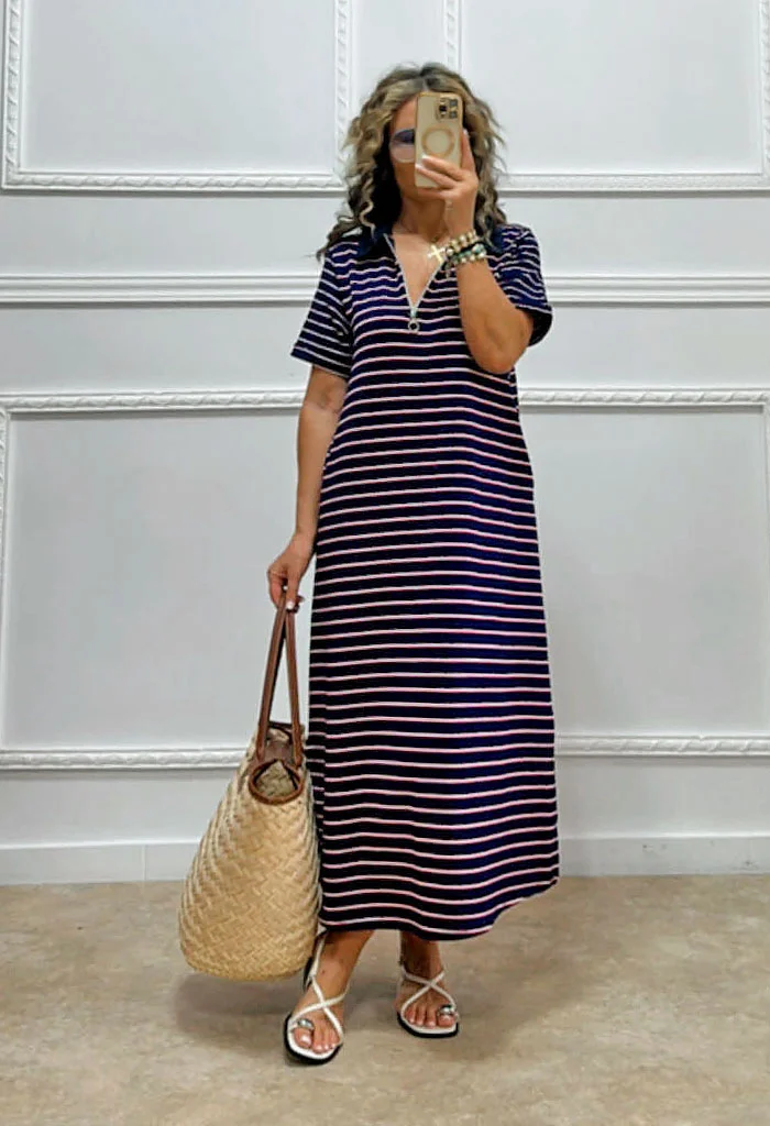 Φόρεμα μαρινιέρα με φερμουάρ - Φορέματα Sofi Accessories Thiva