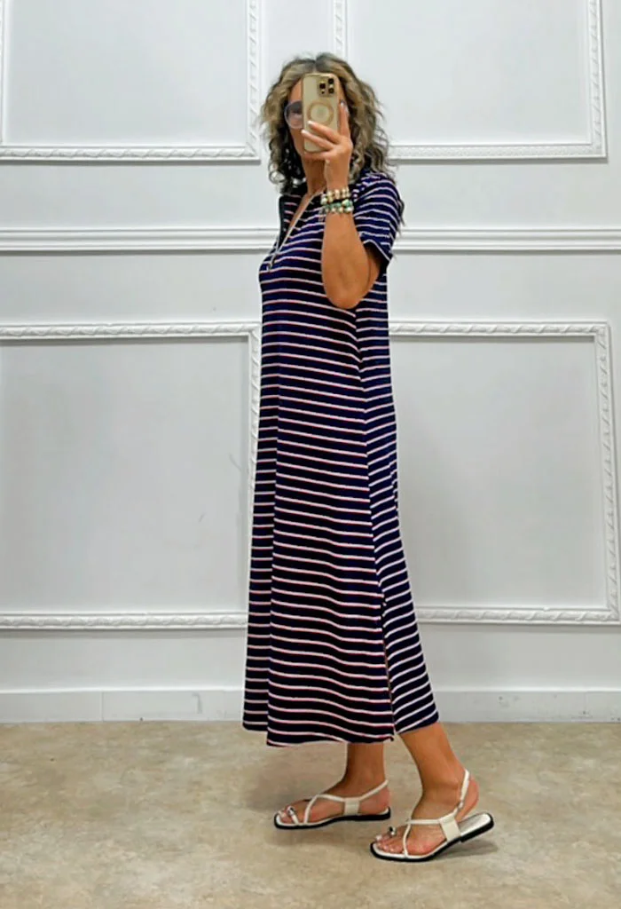 Φόρεμα μαρινιέρα με φερμουάρ - Φορέματα Sofi Accessories Thiva