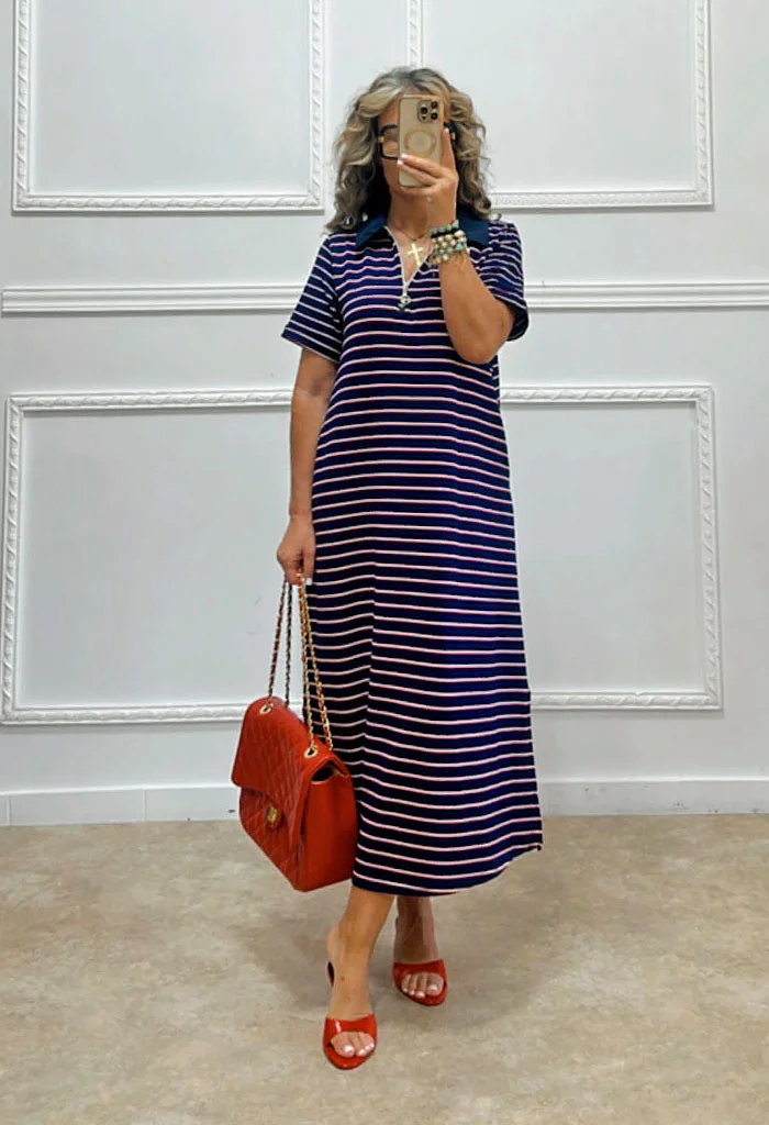 Φόρεμα μαρινιέρα με φερμουάρ - Φορέματα Sofi Accessories Thiva
